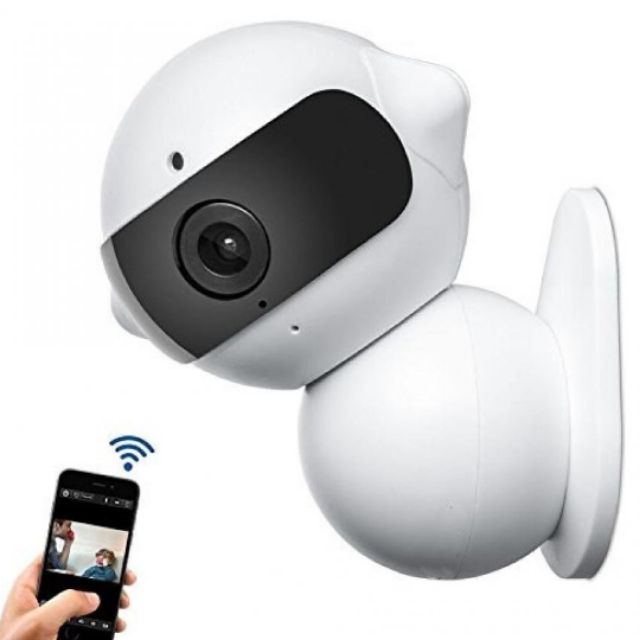 Dual-HD Wireless IP Camera Wifi กล้องวงจรปิดไร้สาย รุ่น Mini Robot ...