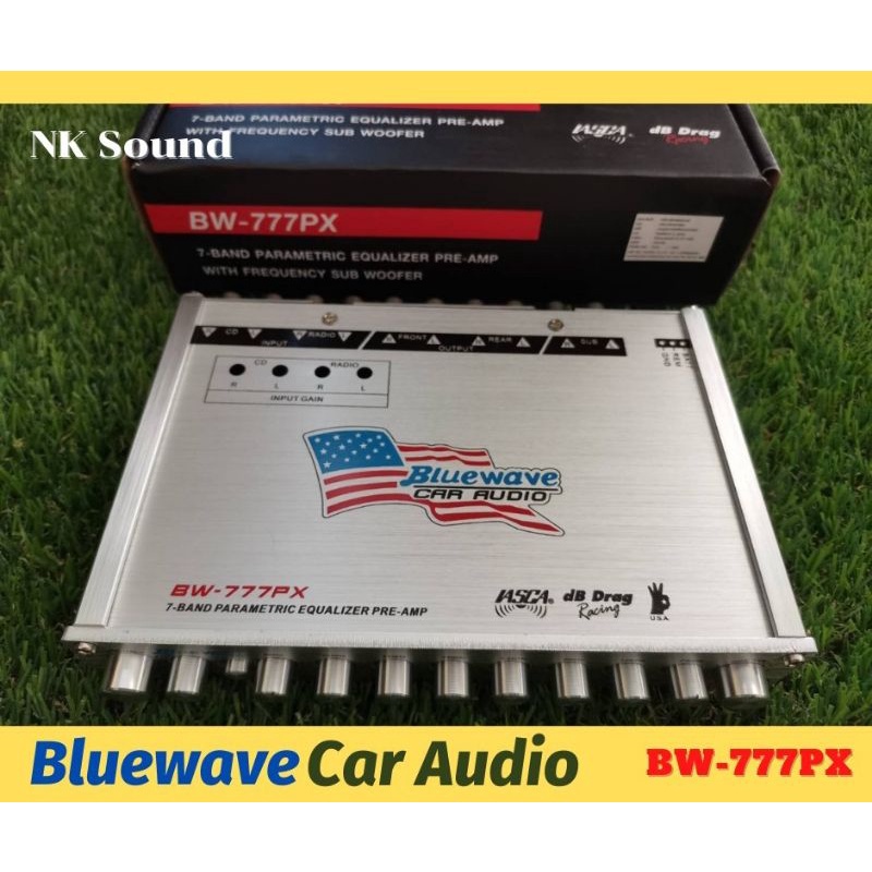ปรีแอมป์7แบนด์/ปรีแอมป์ BLUEWAVE BW-777PX /ปรีแอมป์ 7 แบนด์ เสียงดี ...