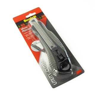 3M Scotch Cutter-45L Utility Cutter (18 mm x 110 mm) มีดคัตเตอร์ 45L ดำ ...