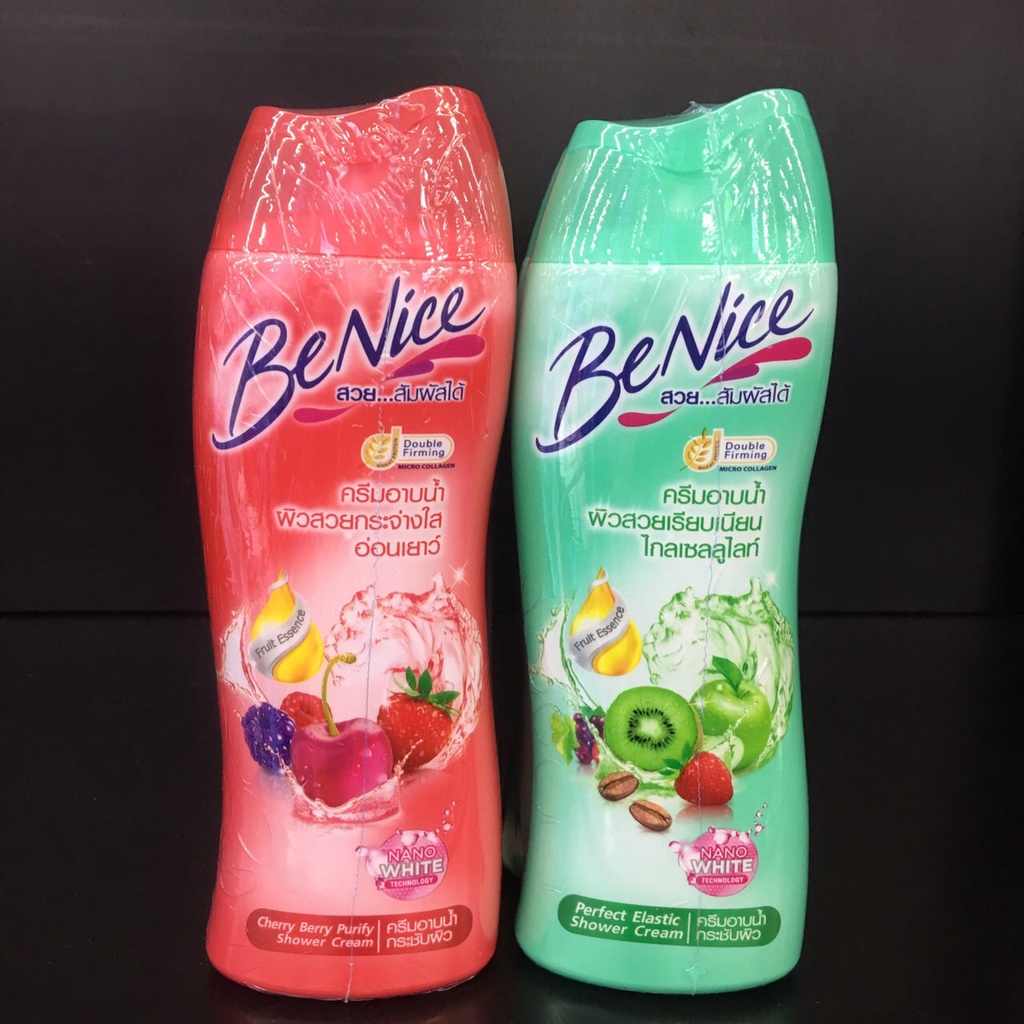แพ็ค3 สุดคุ้ม! Benice Firm & White Shower Cream (180 ml. x3) บีไนซ์ เฟิร์ม แอนด์ ไวท์ ครีมอาบน้ำ ...