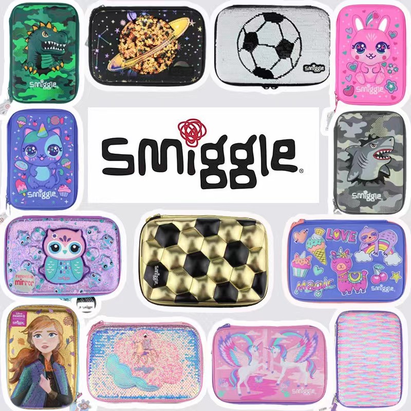 Smiggle กล่องดินสอ ลายไดโนเสาร์ ฉลาม ยูนิคอร์น กระต่าย ของขวัญสําหรับ ...