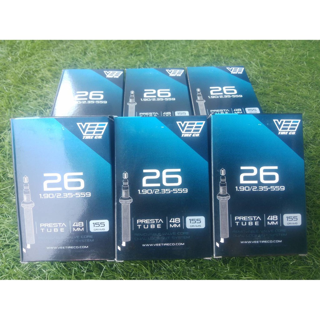 ยางในเสือหมอบ VEE TIRE CO - 26 1.90/2.35-559 48 MM. หัวจุ๊บเล็ก 155 GRAMS | Shopee Thailand