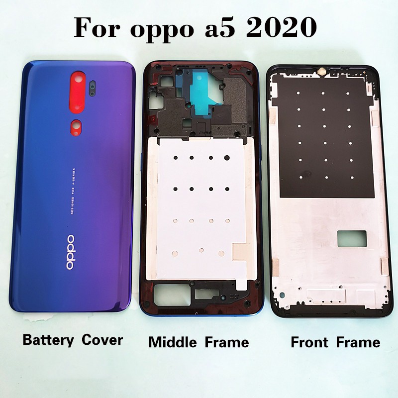 สําหรับOppo A5 2020 CPH1933 CPH1931 CPH1935 LCD Faceplateกรอบด้านหน้า ...