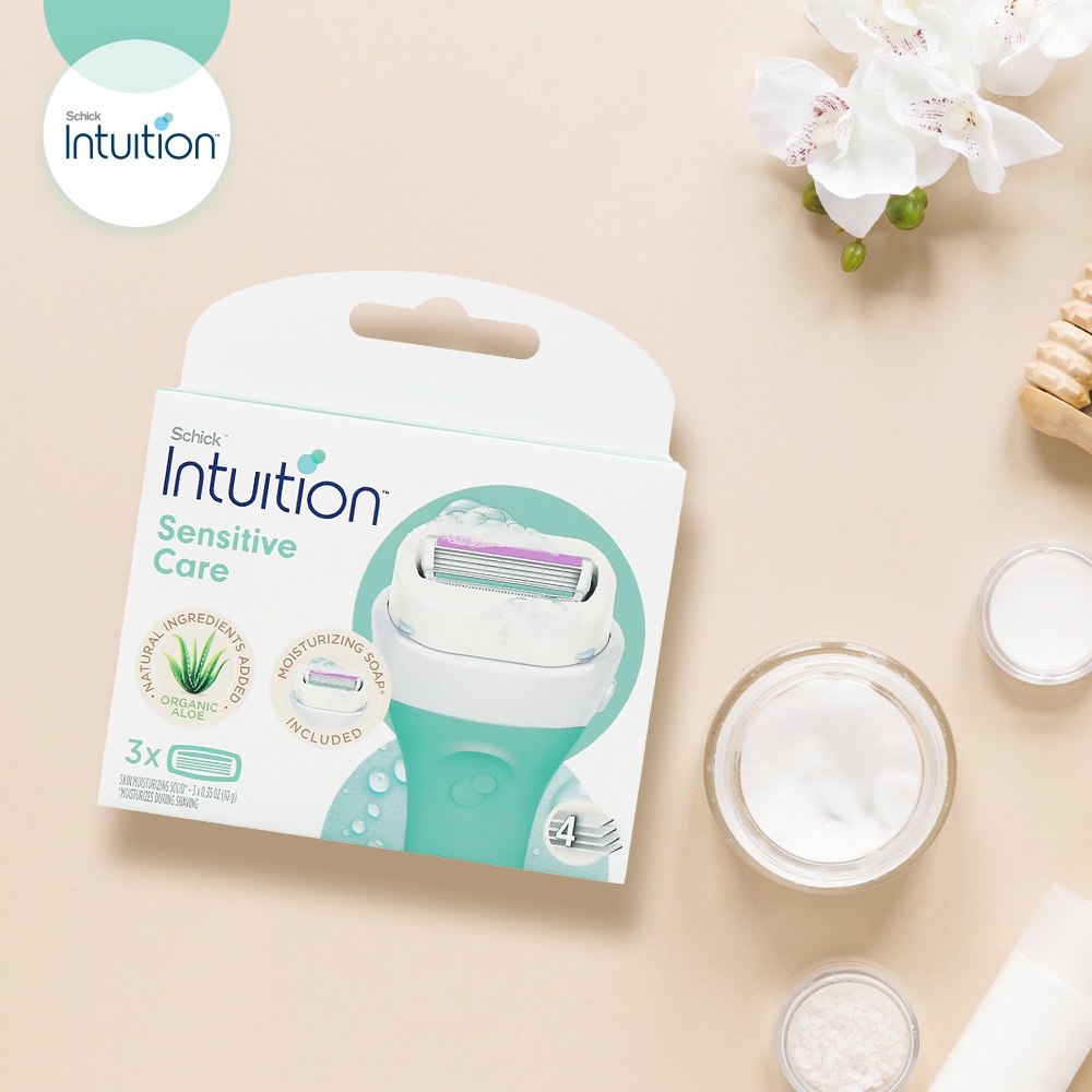 Schick รีฟิล Intuition Sensitive Care Refill (INS22R) | Shopee Thailand