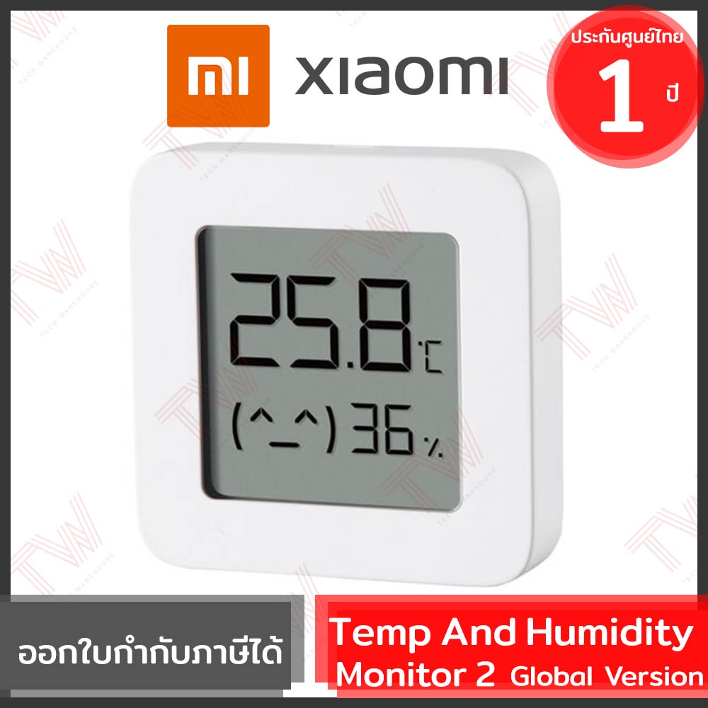 Xiaomi Mi Temp and Humidity Monitor 2 เครื่องวัดอุณหภูมิและความชื้นแบบ ...
