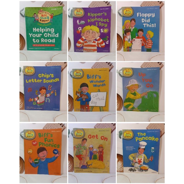 Read with Biff,chip & kipper Level 1 (หนังสือมือหนึ่ง) | Shopee Thailand