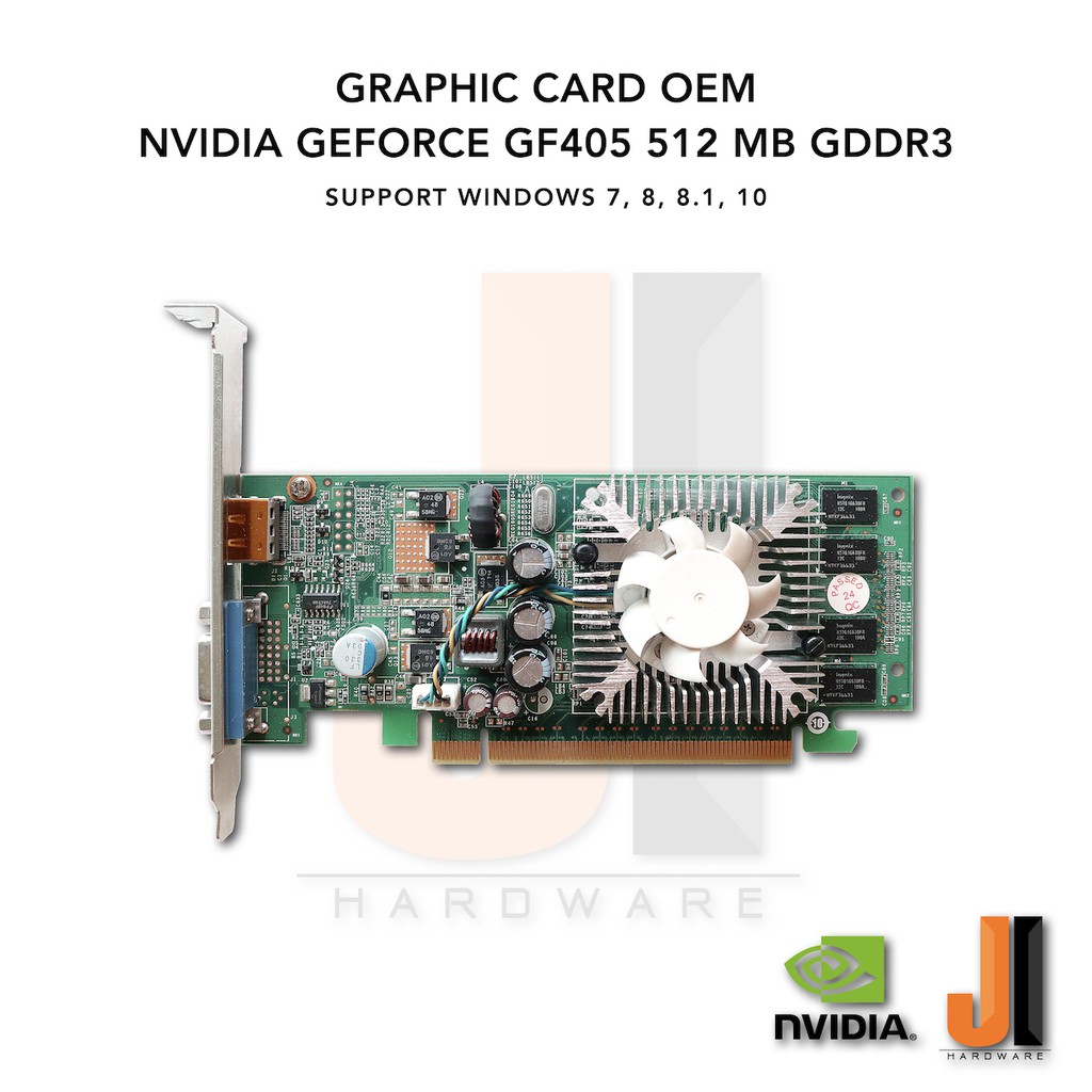 Nvidia GeForce GF405 512MB 64-Bit GDDR3 OEM (มือสอง) | Shopee Thailand