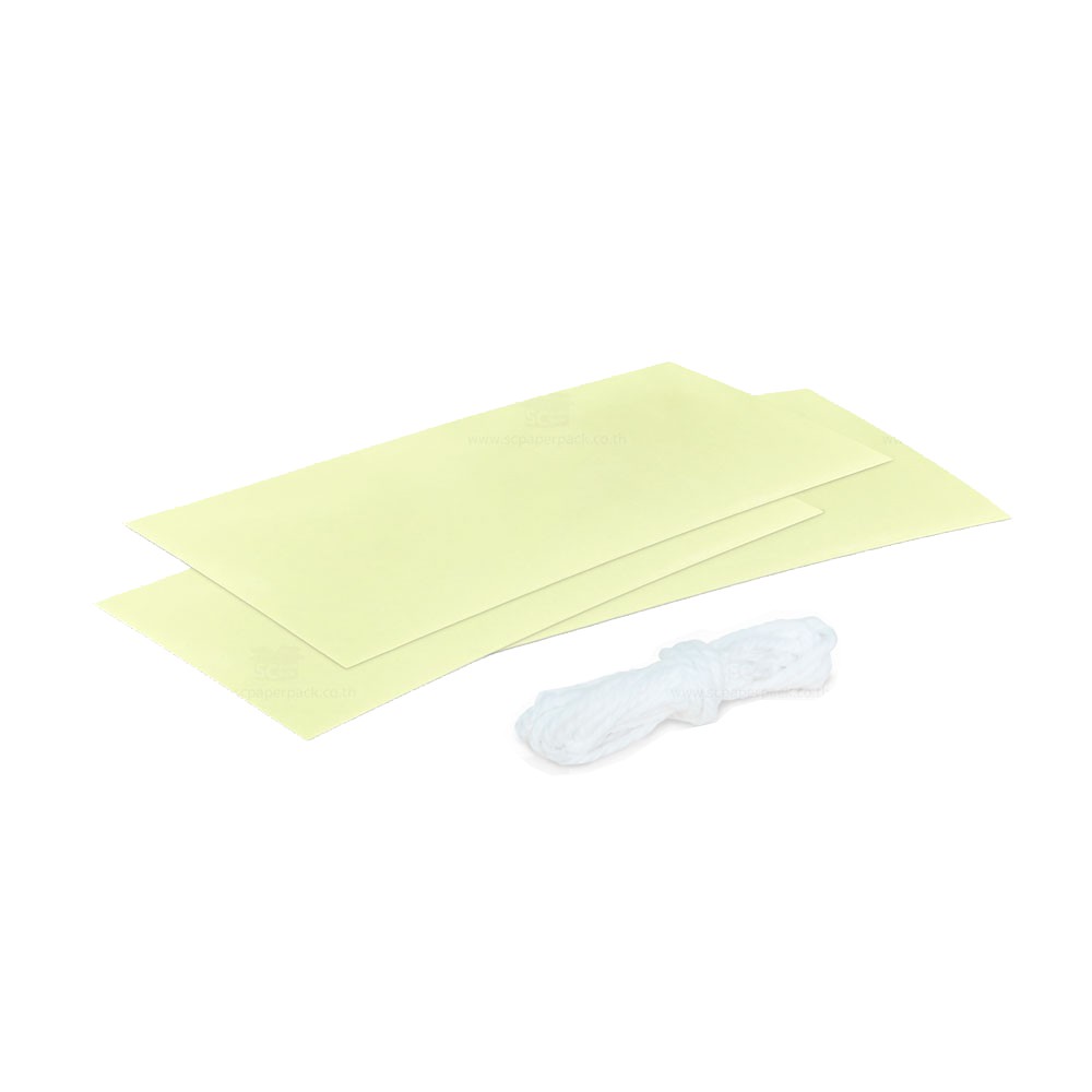 SC Paper-Pack สติ๊กเกอร์ใส PVC พร้อมเชือก #1 (10 ชุด/แพ็ค) | Shopee ...