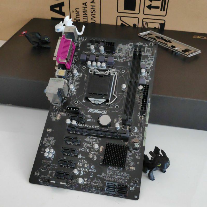 เมนบอร์ด 1150 Mainboard ASROCK H81 PRO BTC R2.0 DDR3 มือสอง •` | Shopee ...