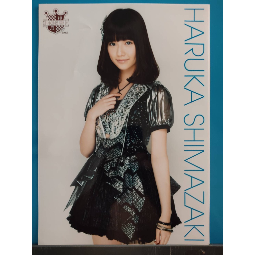AKB48 Shimazaki Haruka Paruru A4 Size Cafe Photo | Shopee Thailand