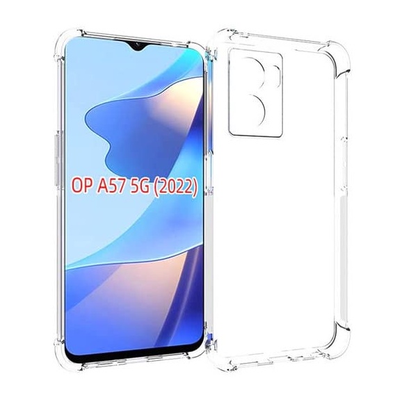 เคสใสนิ่ม OPPO A57 2022 /A77 5G เคสใส กันกระแทกขอบมุม รุ่นกันเลนส์กล้อง | Shopee Thailand