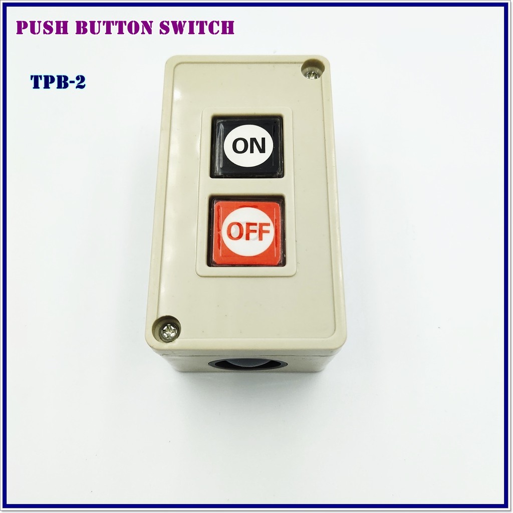 MODEL:TPB-2,TPB-3 PUSH BUTTON SWITCH TPB-2สวิตซ์กด ON-OFF/ลูกศร ขึ้น-ลง ...