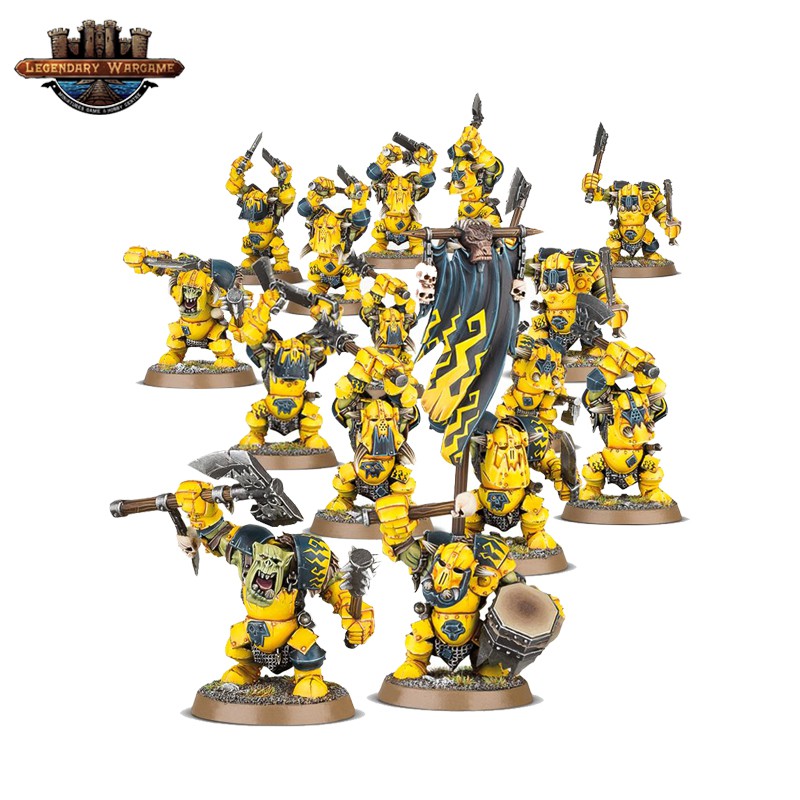 [GWพร้อมส่ง]WARHAMMER AoS: IRONJAWZ ORRUK ARDBOYZโมเดลเกมสนามจำลอง ...
