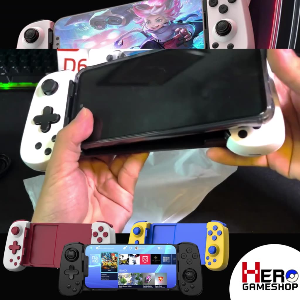 BSP-D6 ต่อได้ทุกเครื่อง 🇹🇭พร้อมส่งในไทย🇹🇭 จอย ios / Android / Geforce Now / PC / Nintendo Switch ...