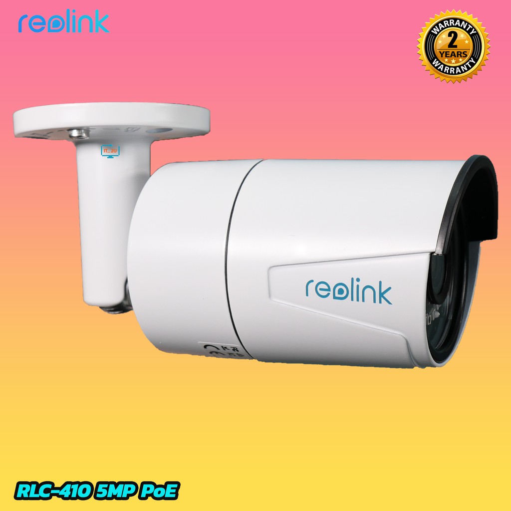 Reolink RLC-410 5MP POE Security IP Camera ประกัน2ปี | Shopee Thailand