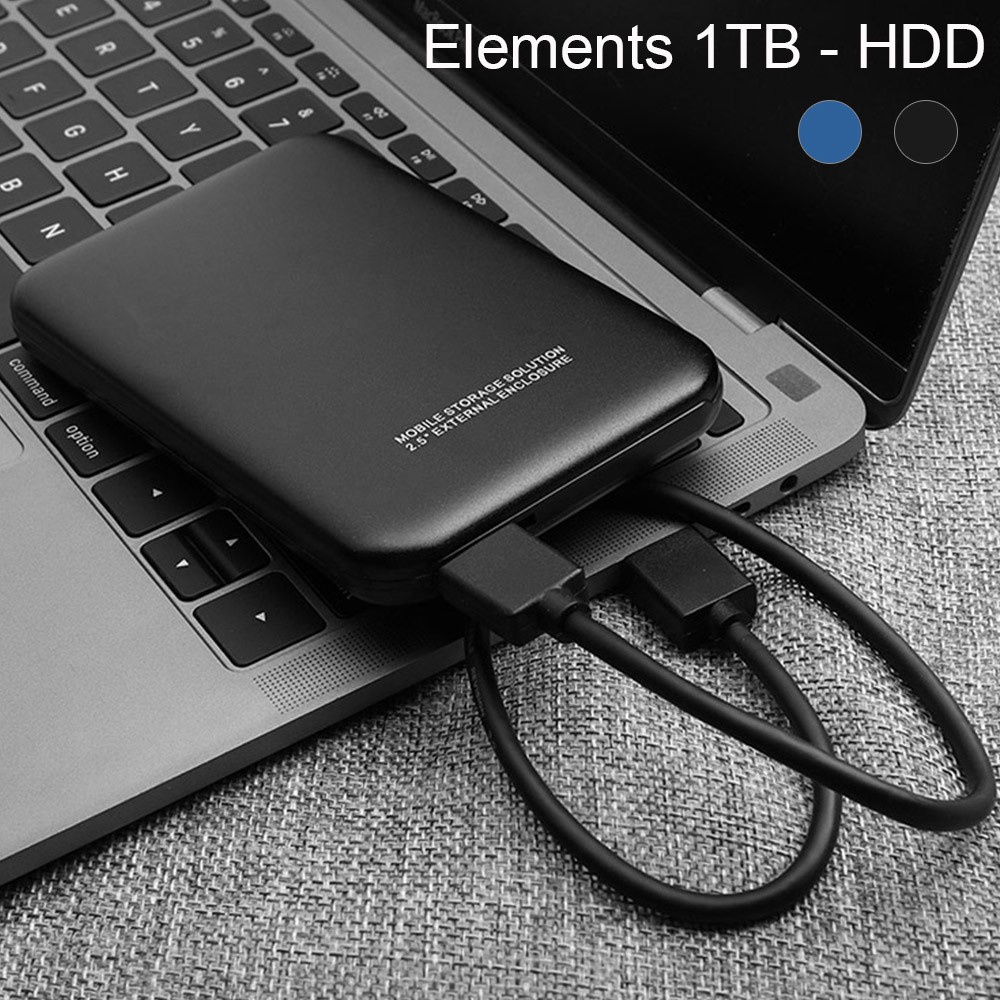 ฮาร์ดดิสก์ภายนอก 1TB 2TB WD Element HDD HD USB 3.0 | Shopee Thailand