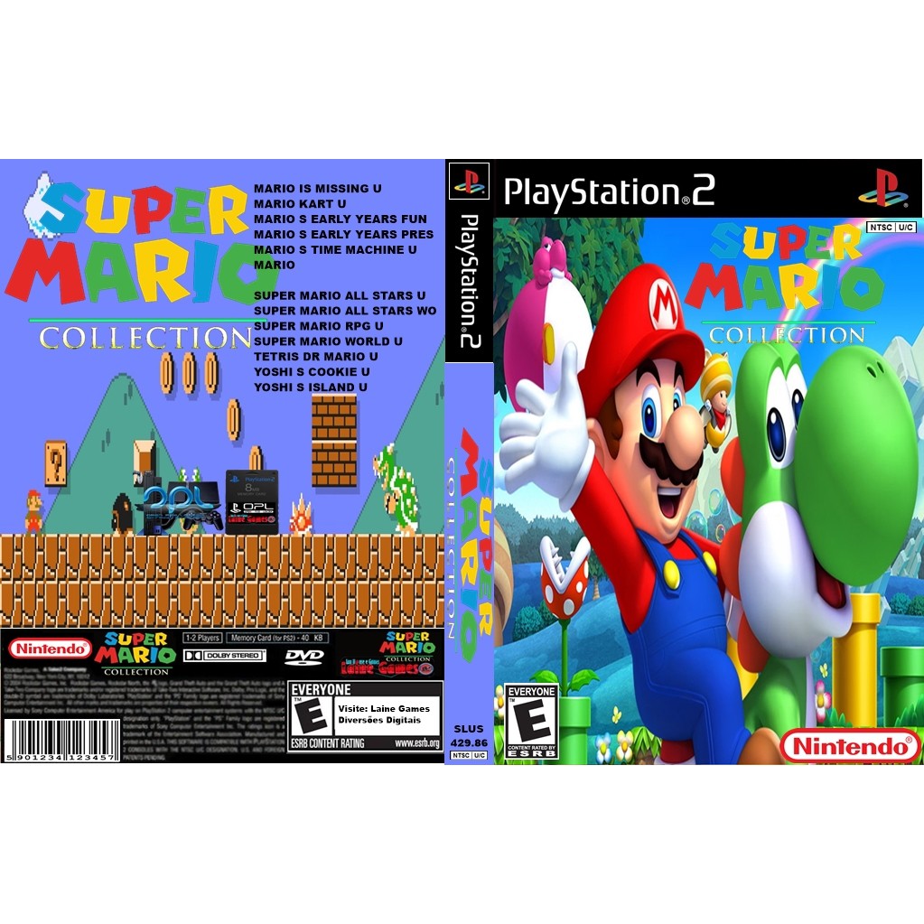 แผ่นเกมส์ Ps2 Mario Collection แผ่นไรท์ | Shopee Thailand