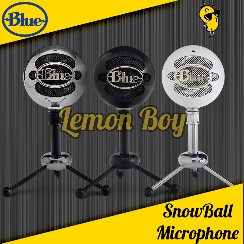 Blue Snowball USB Mic for Recording and Streaming on PC and Mac ...