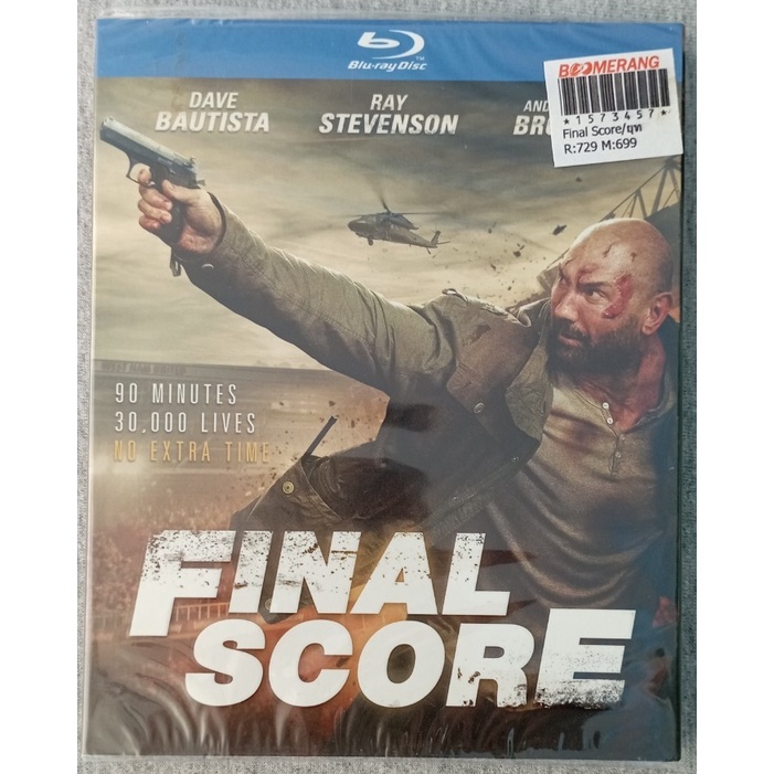 Blu-ray แผ่นแท้ มือ 1 / Final Score (2018) - ยุทธการดับแผน ผ่าแมตช์เส้นตาย / Dave Bautista ...