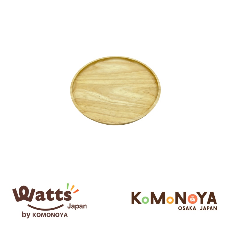 KOMONOYA ถาดไม้กลม ขนาด 8 นิ้ว | Shopee Thailand