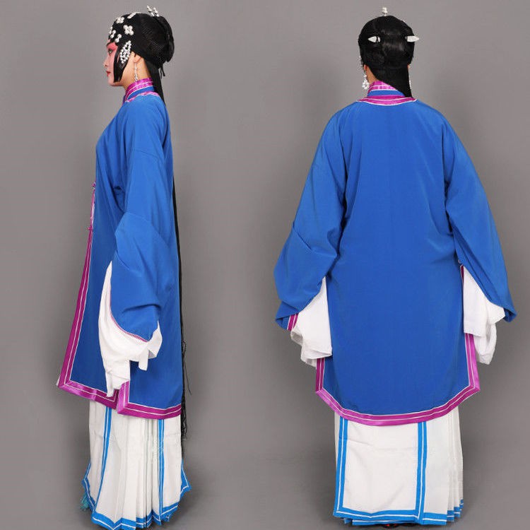 เครื่องแต่งกายโอเปร่าจีนหญิง Tsing Yi Hua Dan Qin Xianglian เครื่องแต่ง ...