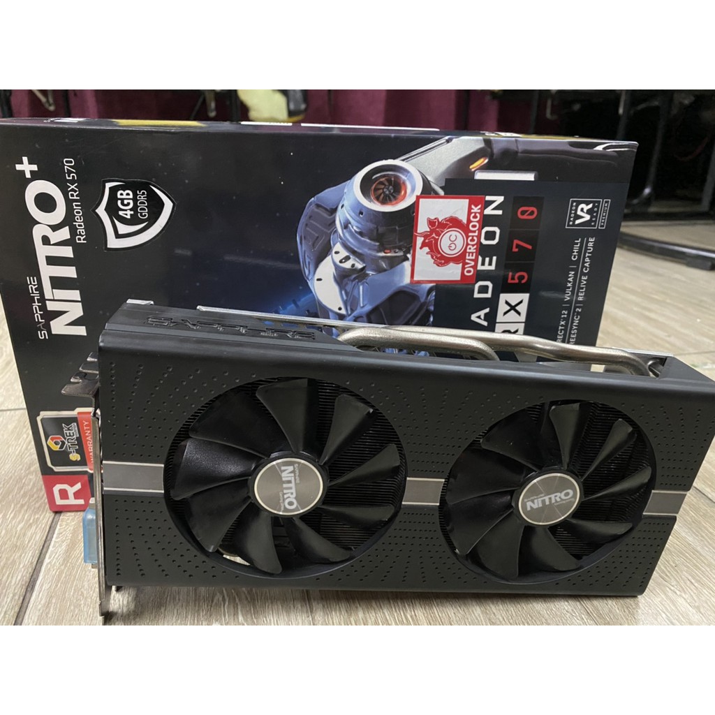 AMD RX 570/4GB SAPPHIRE NITRO+ (OC,D5) | Shopee Thailand