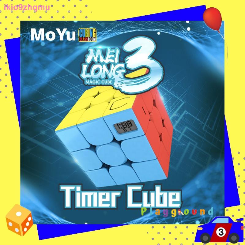 NJH6688 รูบิค ลูกบาศก์ 3x3x3 มีเครื่องจับเวลาในตัว Moyu Meilong MF3 Rubik Timer Cube | Shopee ...