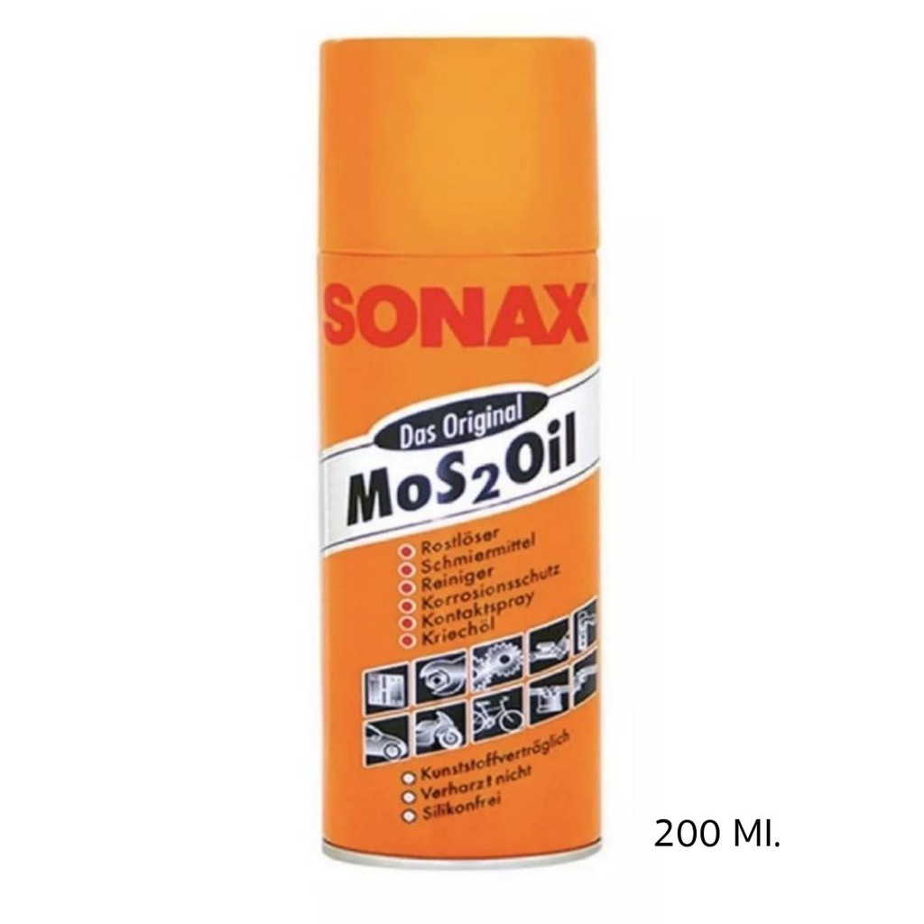 200 /300 /400 มิลลิลิตร SONAX (โซแน็ก) น้ำยากัดสนิม ป้องกันสนิม คลายสกรู น๊อต ขจัดเสียงสายพาน ...