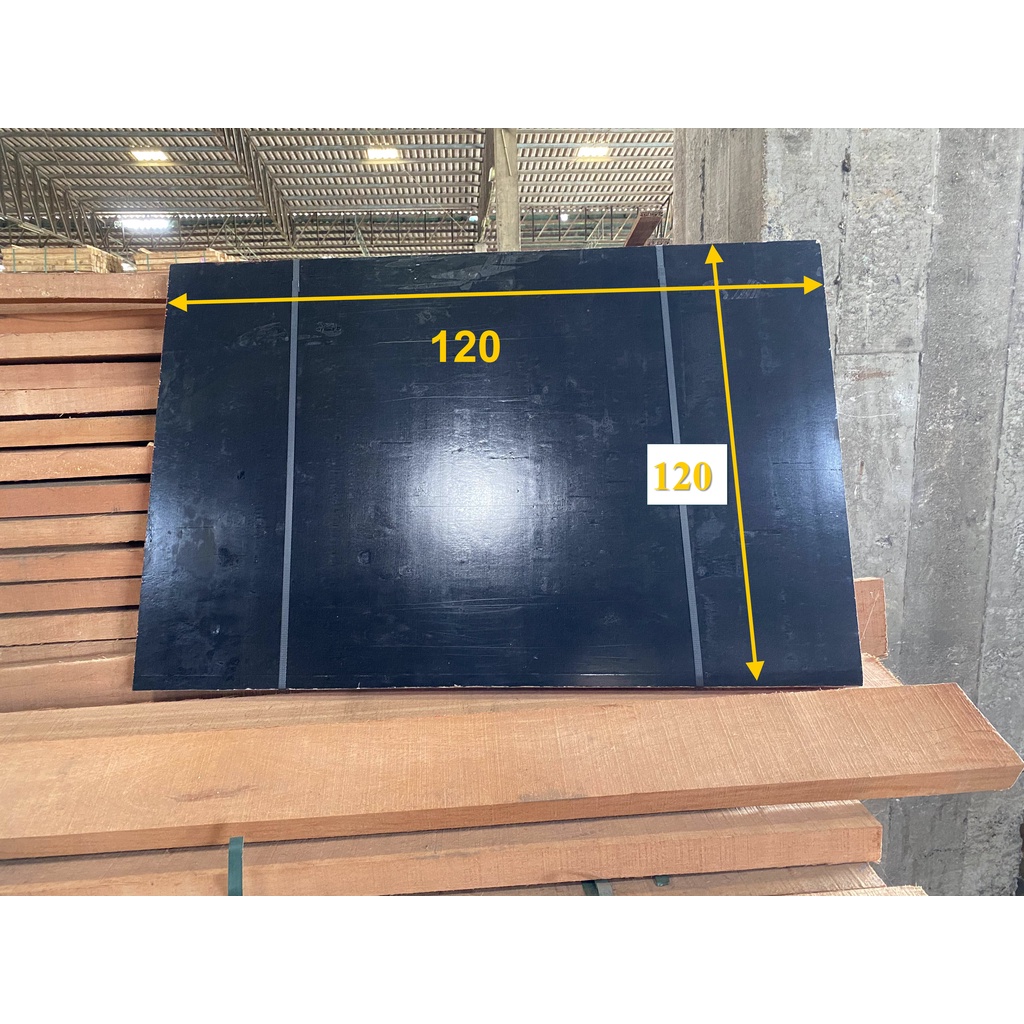 ไม้อัดเคลือบฟิลม์ดำ 12 มิลขนาด 75 ซม x 198, 80 x 180 ซม จำนวน 1 แผ่น ...