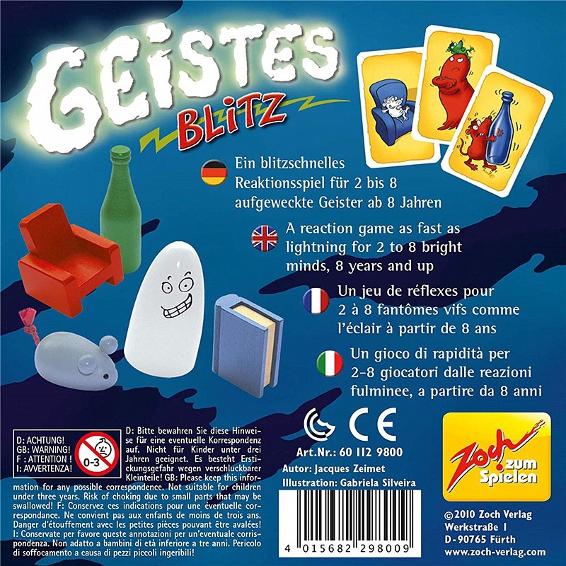 Ghost blitz Geistes Board game - บอร์ดเกม จับผี | Shopee Thailand