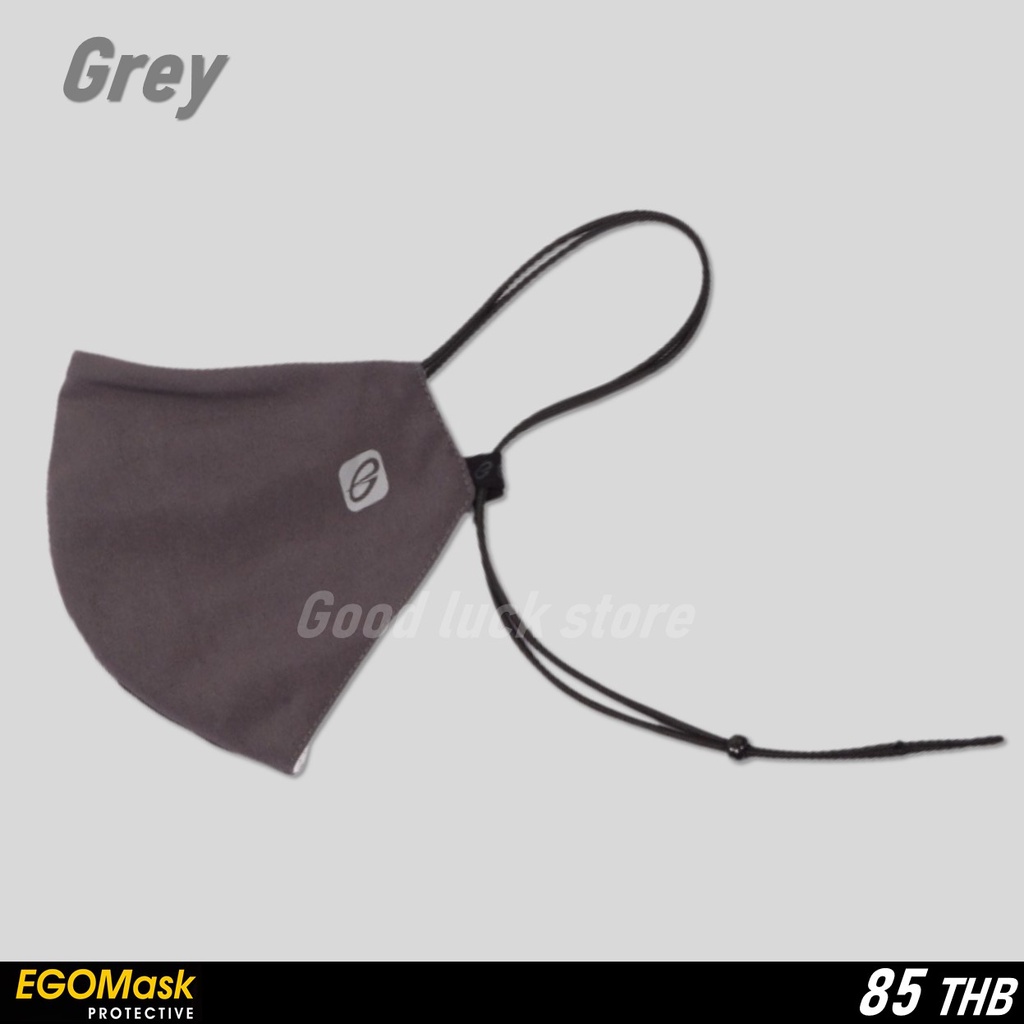 EGO Mask Protective – หน้ากากผ้า แบบสายคล้องคอ มีลวดดามจมูก พร้อมช่อง ...