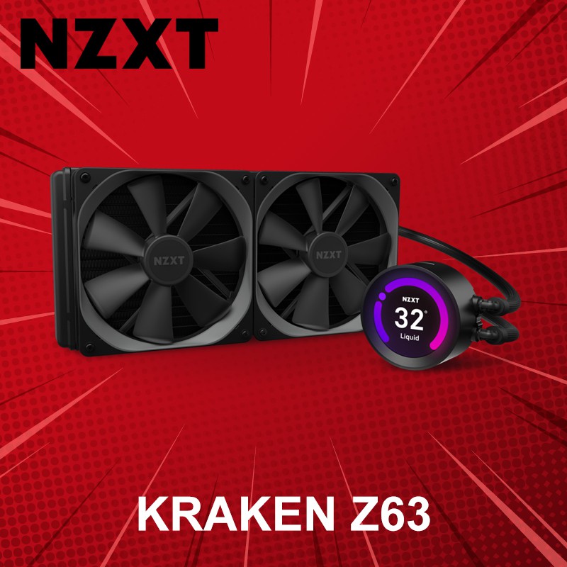 ชุดน้ำปิด NZXT KRAKEN Z63 รับประกันศูนย์ 6 ปี | Shopee Thailand