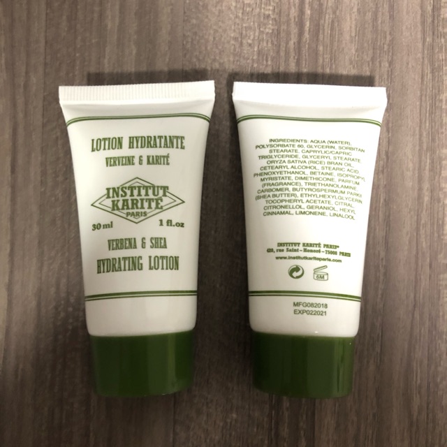 LOTION HYDRATANTE-VERVEINE & KARITE 30 ml . ครีมทามือแบรนด์ดังจาก ...