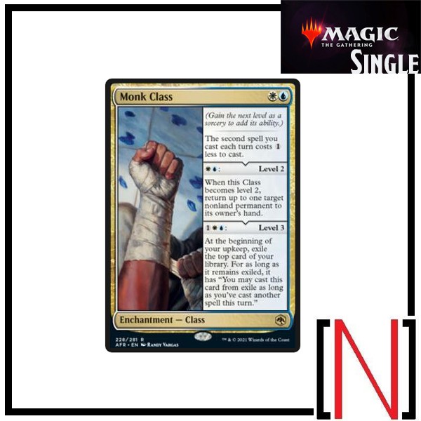 [MTG][Single][AFR] Monk Class ระดับ Rare [ภาษาอังกฤษ] | Shopee Thailand