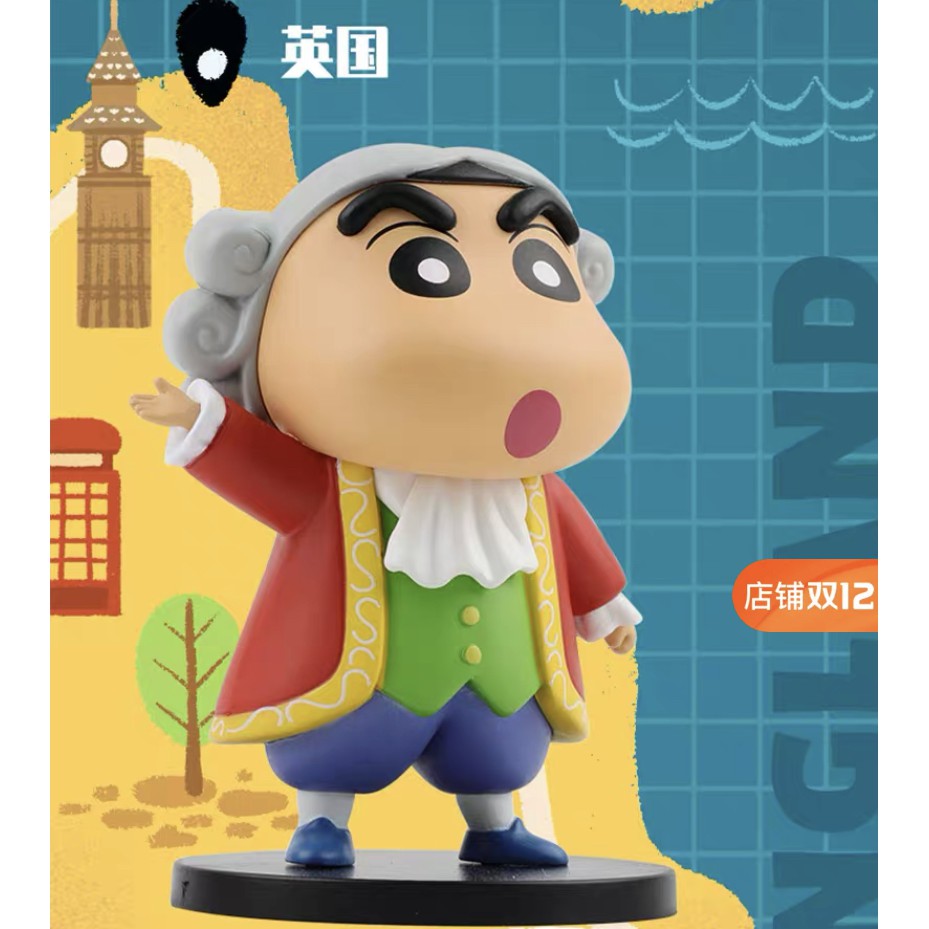 [TOY Planet] ของเล่นฟิกเกอร์ POP MART Popmart ART TOY Crayon Shin-chan ...