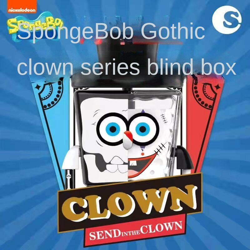 ของแท้ SpongeBob Gothic Clown Series กล่องสุ่ม ของเล่นเสริมการเรียนรู้ ...