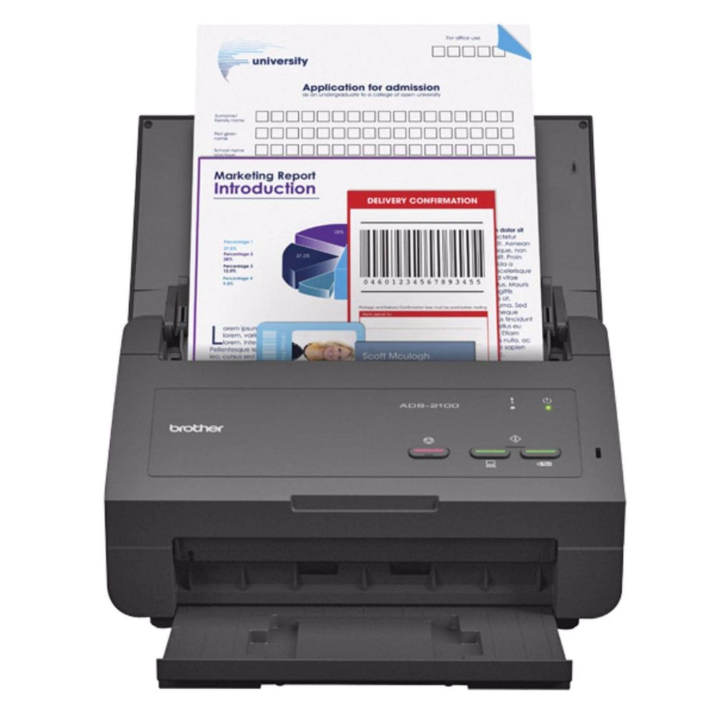 Brother Desktop Document Scanner ADS-2100 | Shopee Thailand