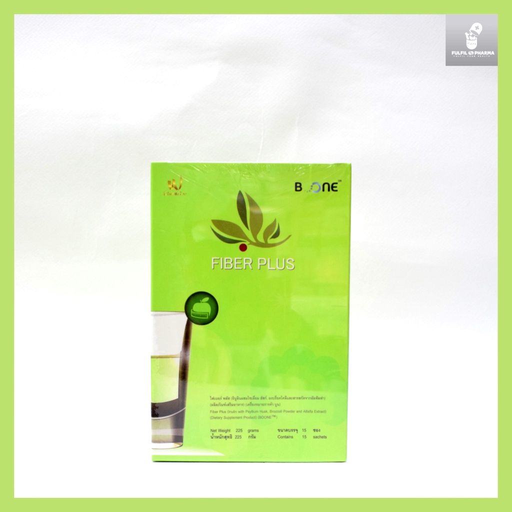บูเน่ ไฟเบอร์ พลัส BOONE FIBER PLUS 15 ซอง (1 กล่อง) | Shopee Thailand