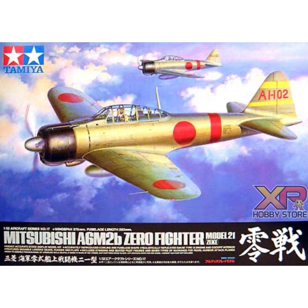 [Tamiya] 1/32 : Mitsubishi A6M2b Zero Fighter Model 21 (Zeke) (TA 60317 ...