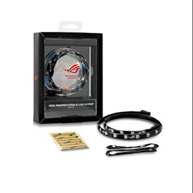 ASUS ROG Addressable RGB 5050 LED Lighting Strip with Magnetic Backing ...