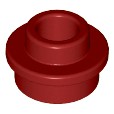 Lego part (ชิ้นส่วนเลโก้) No.85861 / 28626 / 29387 Plate Round 1 x 1 ...