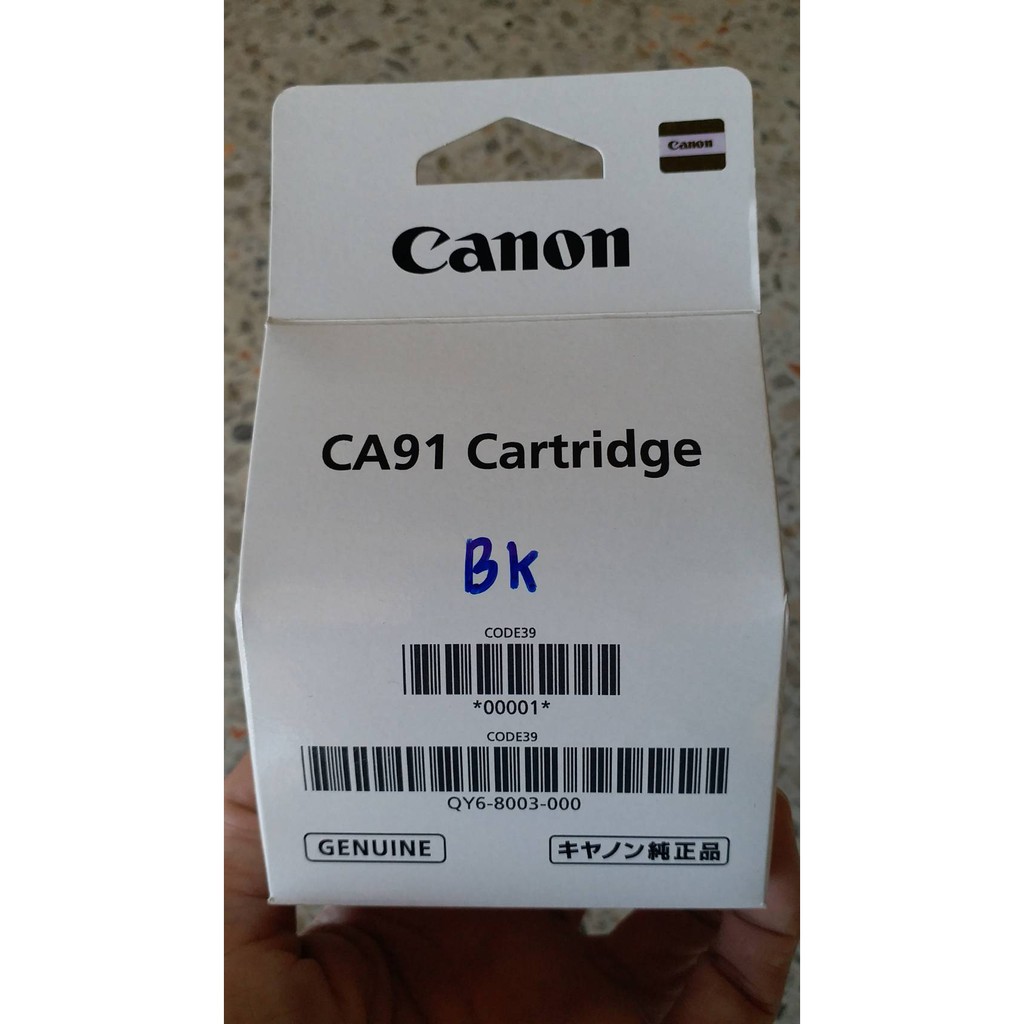 หัวพิมพ์ Canon CA91 สีดำ ของแท้ สำหรับเครื่องพิมพ์ Canon G Series ...