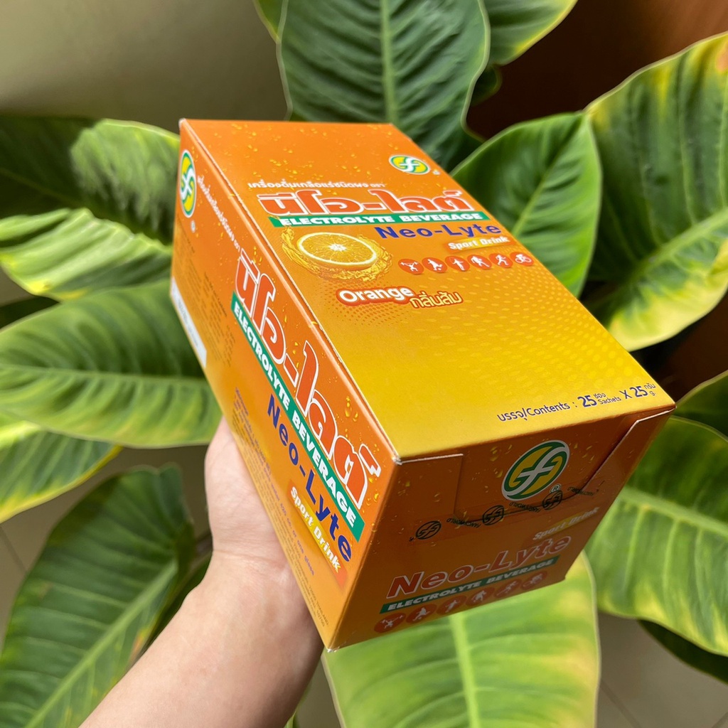 นีโอ-ไลต์ เครื่องดื่มเกลือแร่ชนิดผง กลิ่นส้ม Electrolyte Beverage ...