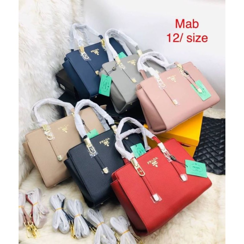 Prada กระเป๋า สะพาย /กระเป๋า ถือ พราด้า | Shopee Thailand