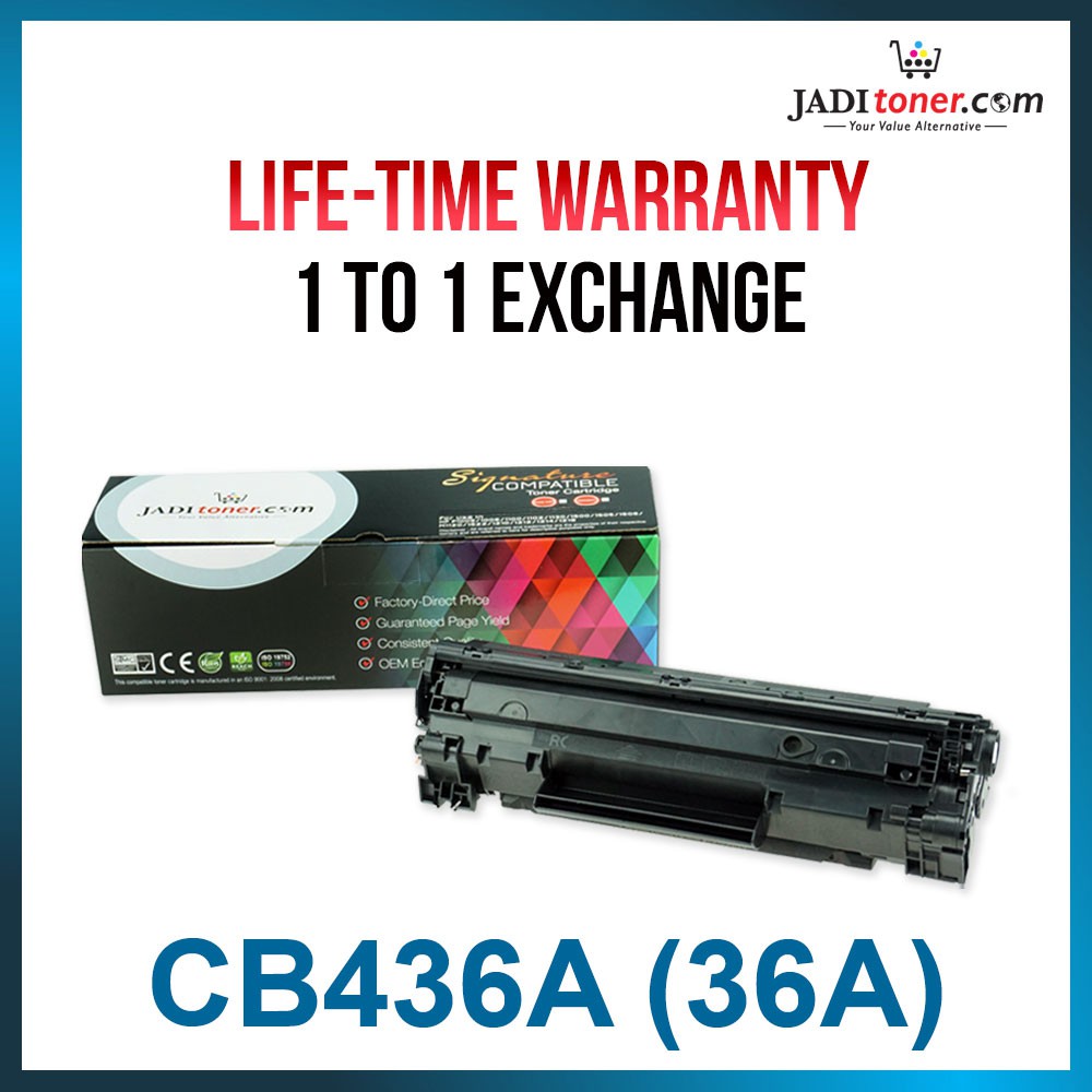 ตลับหมึก รุ่น CB436A (36A) สำหรับ HP LaserJet | Shopee Thailand