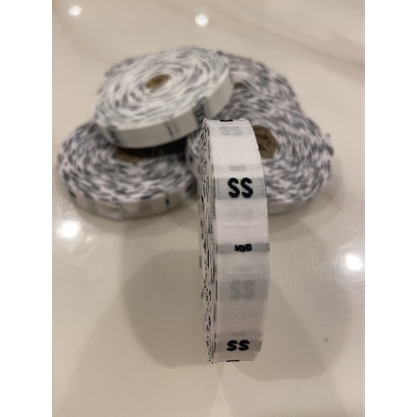 🎉🎉ป้ายไซส์ ป้ายทอ ป้ายไซส์ทอ🎉🎉 ราคาถูก ขนาด SS,S,M,L,XL,XXL,XXXL,34,36,38,40 | Shopee Thailand