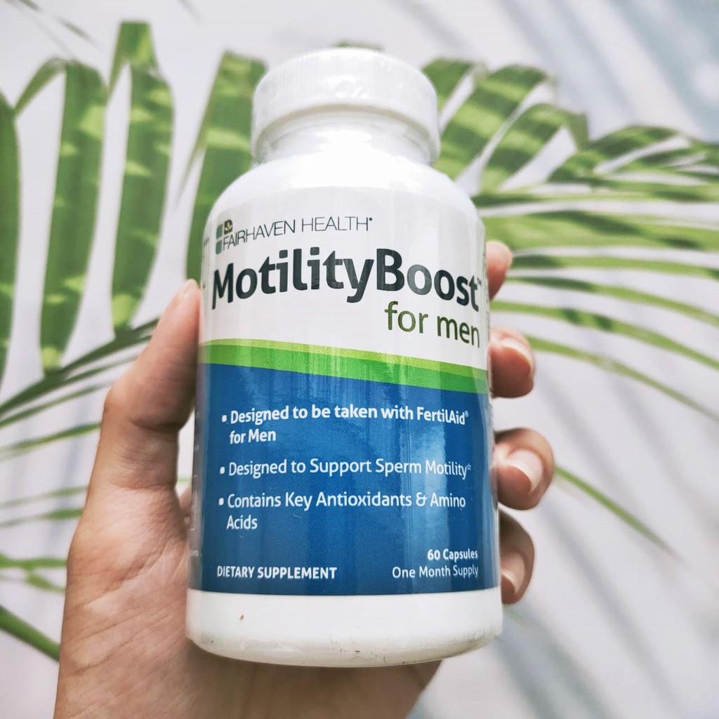 Motility Boost for Men 60 Capsules (Fairhaven Health) อาหารเสริม เพื่อ ...