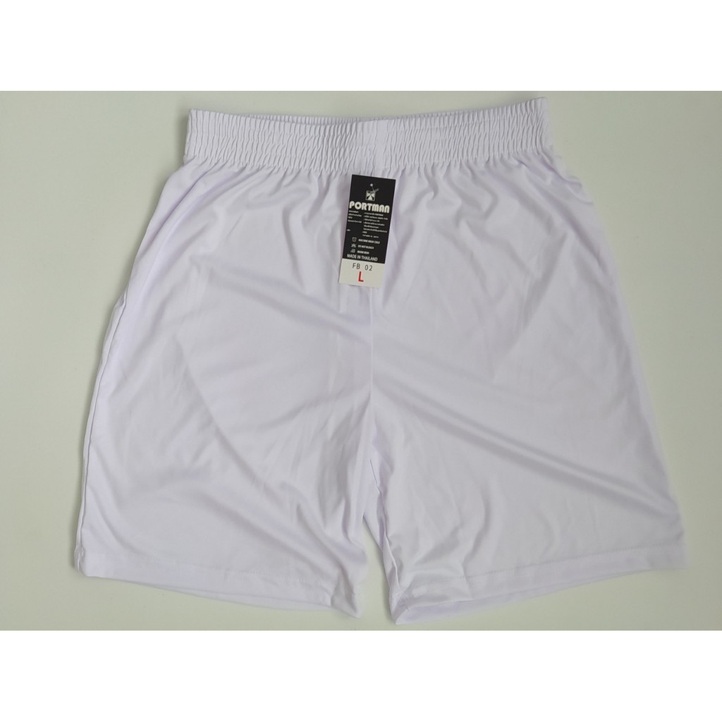 กางเกงกีฬา Portman S-5L เอวยางยืด มีเชือก กางเกงขาสั้น สีล้วน (โพสที่ 1/2) | Shopee Thailand