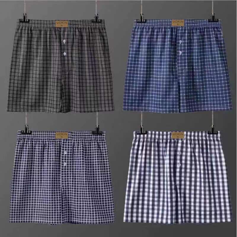 Boxerชาย บ๊อกเซอร์สีพื้น UOKIN ผ้ายืด นิ่ม ใส่สบาย สีไม่ตก | Shopee ...