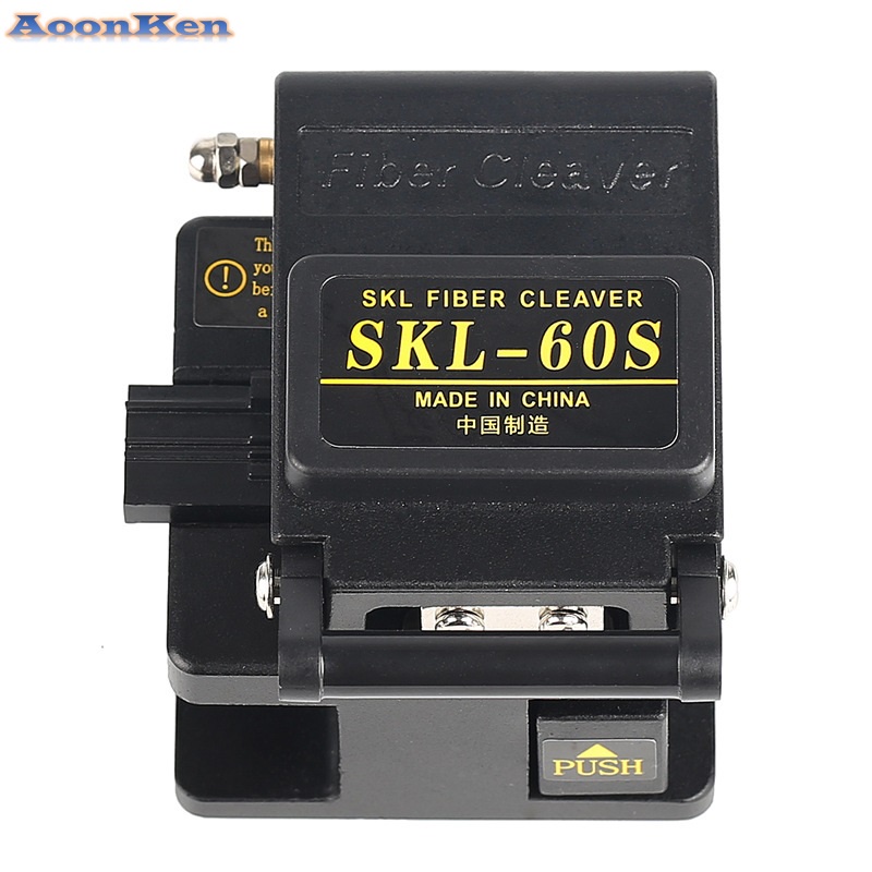SKL-60S Fiber Cleaver Cable Cutter Three-in-one Fixture Of Bare Optical ...